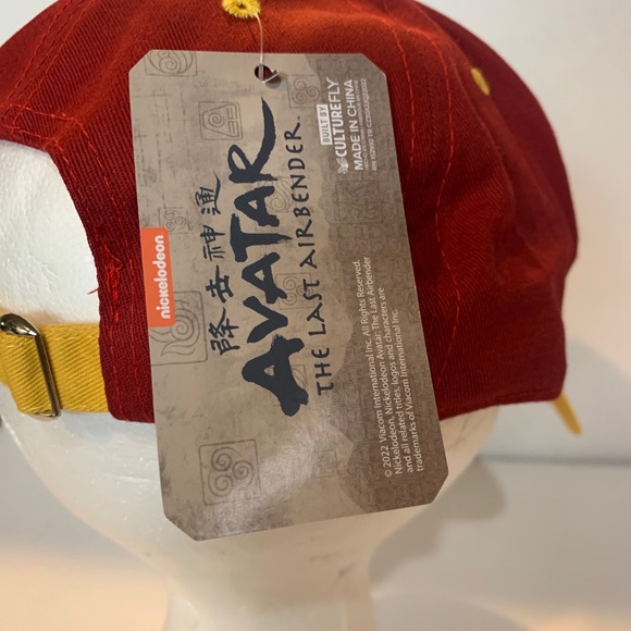 Nickelodeon | Accessories | Avatar The Last Airbender Hat Cap Fire ...